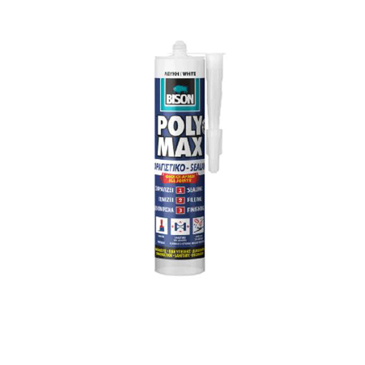 BISON SEALANT POLY MAX WHITE – Home & Wood